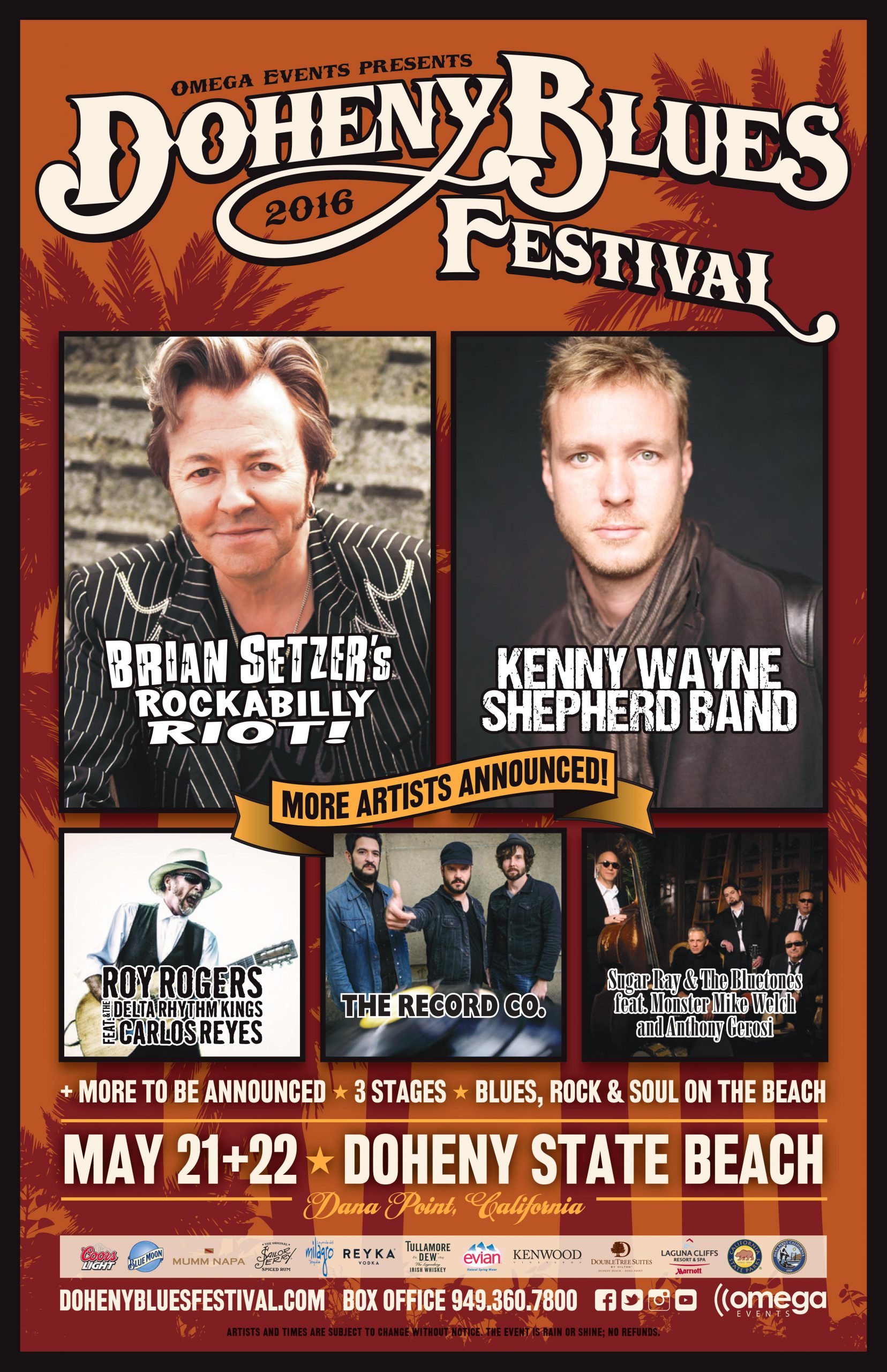 Brian Setzer's Rockabilly Riot! Playing At Doheny Blues Festival ...