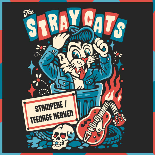 The Stray Cats - Stampede & Teenage Heaven - Brian Setzer